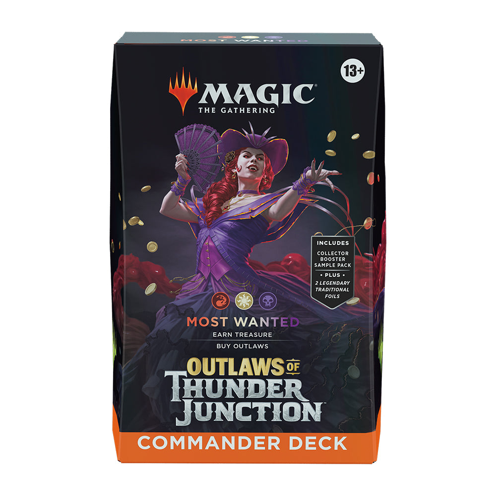 Outlaws of Thunder Junction Commander Deck Most Wanted - Commander: Ou ...