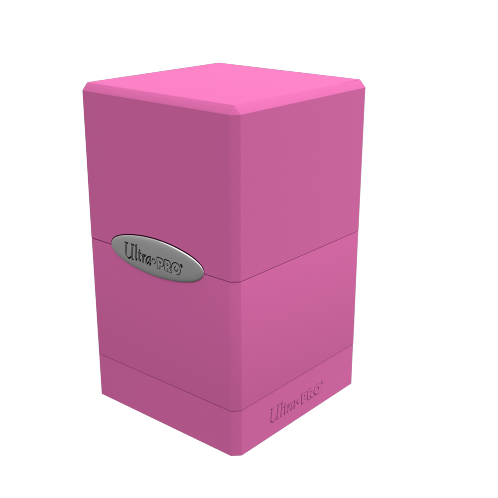 Satin Tower Deck Box by Ultra Pro - [Satin] Pink – Alchemist's Refuge
